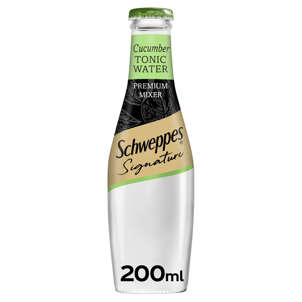Schweppes Signature Cucumber Tonic 24x200ml | Ale and Beer Supplies