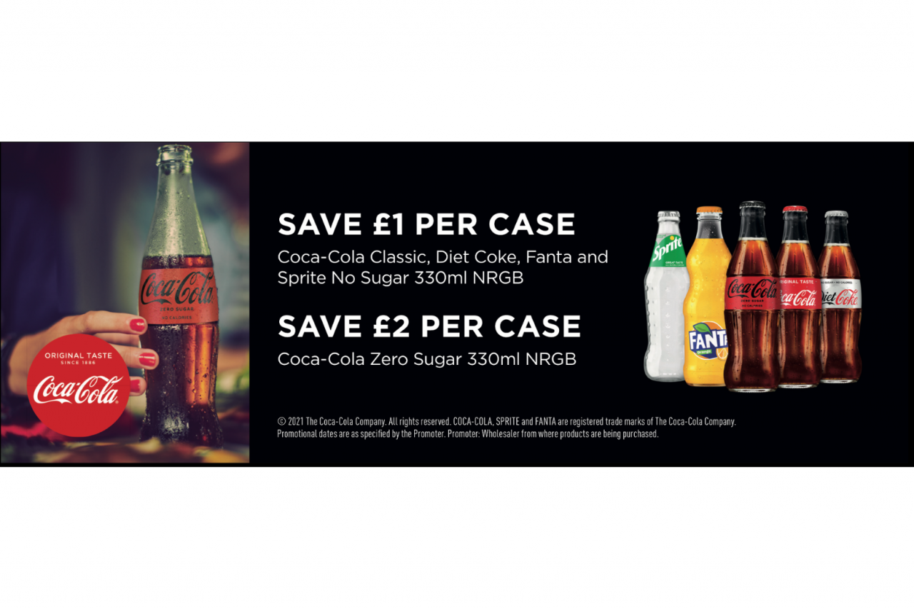 October Coca-Cola Offers | Ale and Beer Supplies