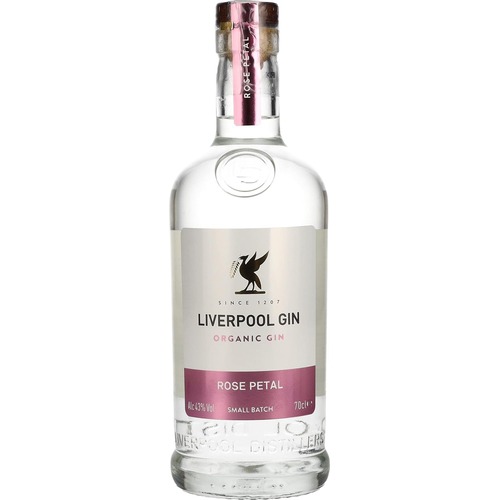 Liverpool Rose Gin 70cl | Ale and Beer Supplies