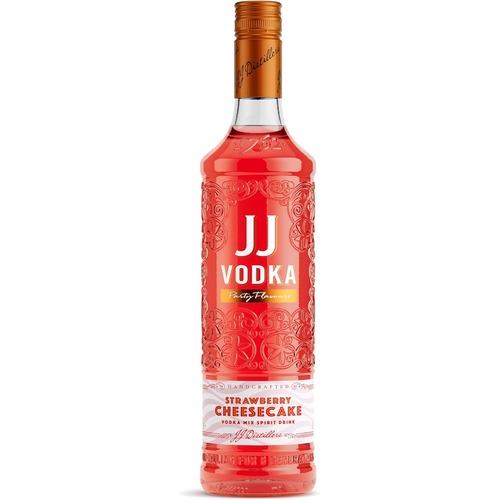 JJ Whitley Strawberry Cheesecake Vodka 70cl | Ale and Beer Supplies