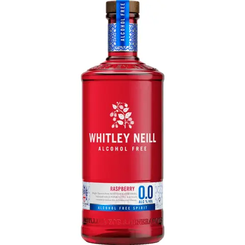 Whitley Neill Alcohol Free Raspberry Spirit 70cl | Ale and Beer Supplies