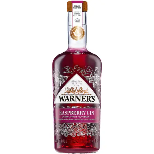 Warners Raspberry Gin 70cl | Ale and Beer Supplies