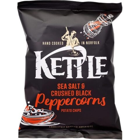 Kettle Sea Salt & Black Pepper 18x40g | Ale and Beer Supplies