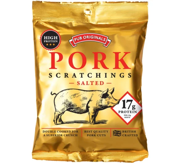 Pub Originals Pork Scratchings 20x35g | Ale and Beer Supplies