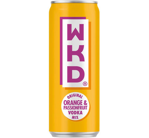 WKD Orange & Passion Fruit 24x330ml | Ale and Beer Supplies